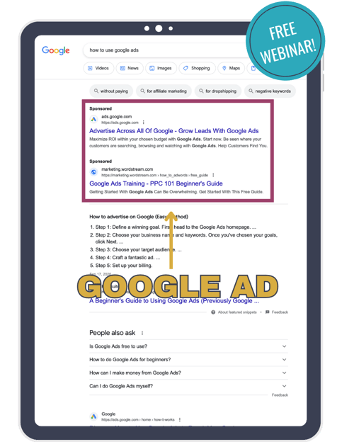 Google Ads 101: Free Webinar - Wild Fig Marketing
